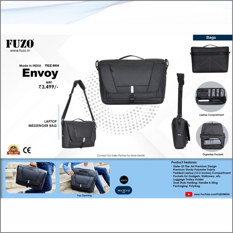 Fuzo Laptop Messenger Bag – Newgenn India
